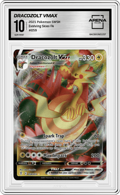 Dracozolt Vmax | ARENA CLUB