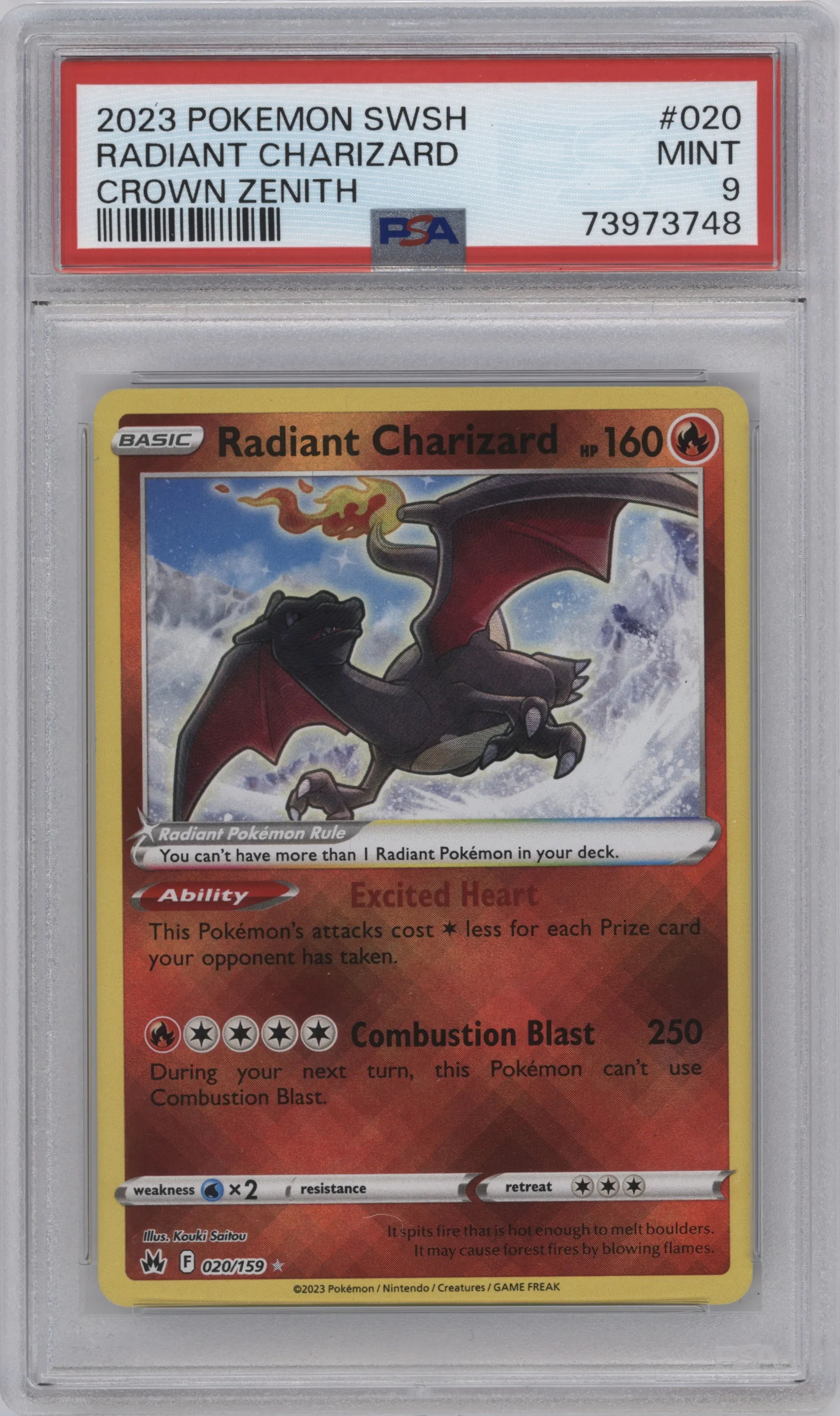 Radiant Charizard | ARENA CLUB