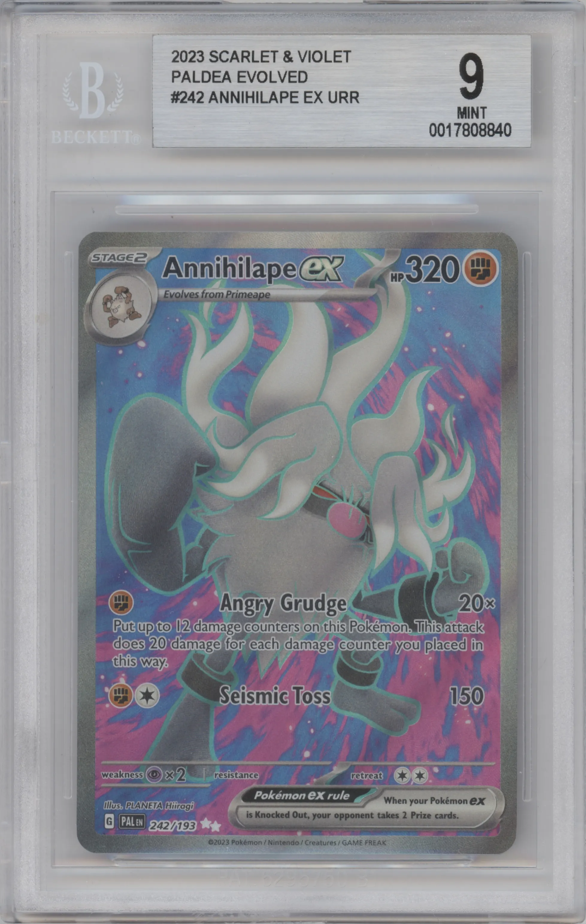 Annihilape ex | ARENA CLUB