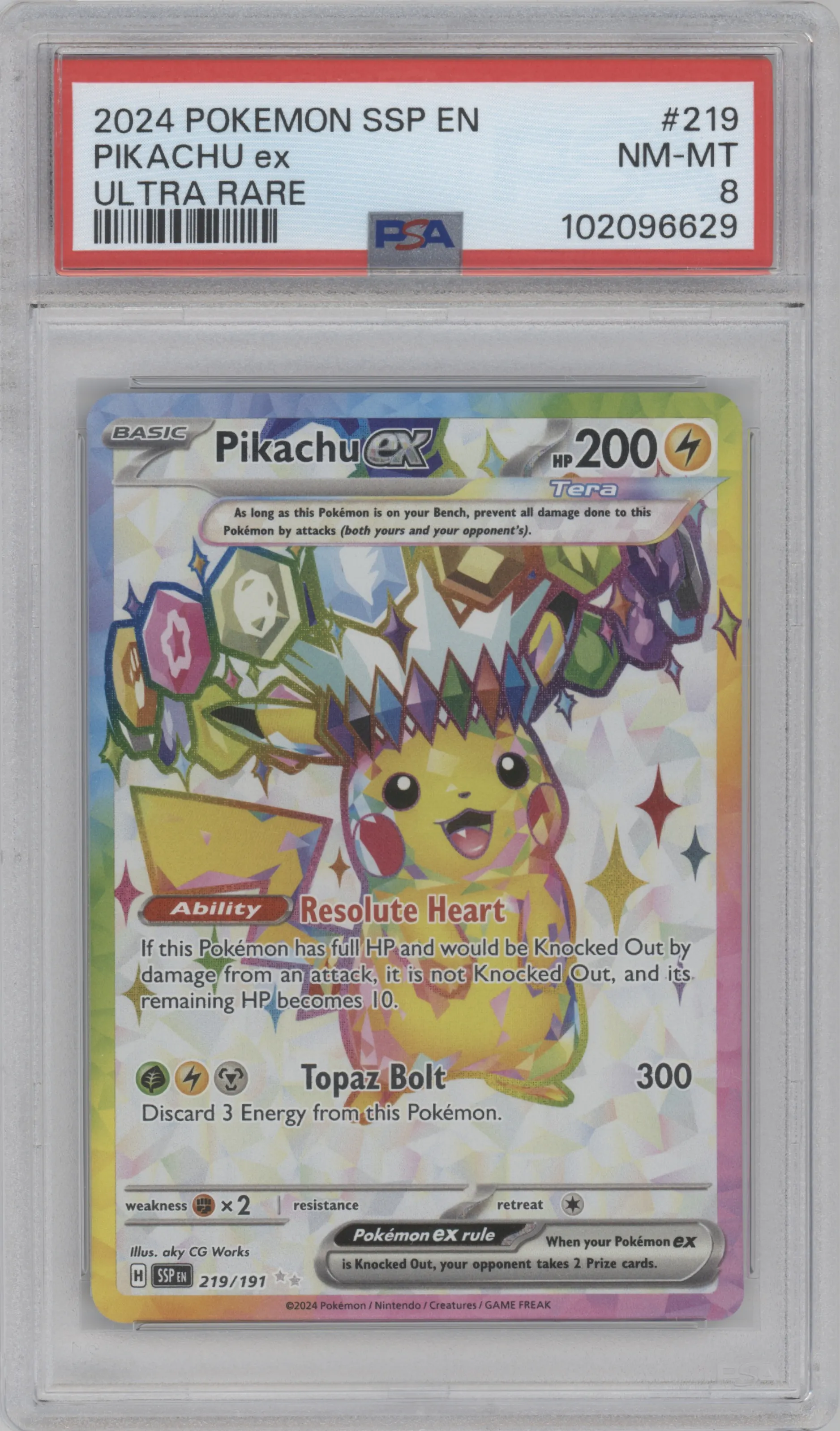 Pikachu ex | ARENA CLUB