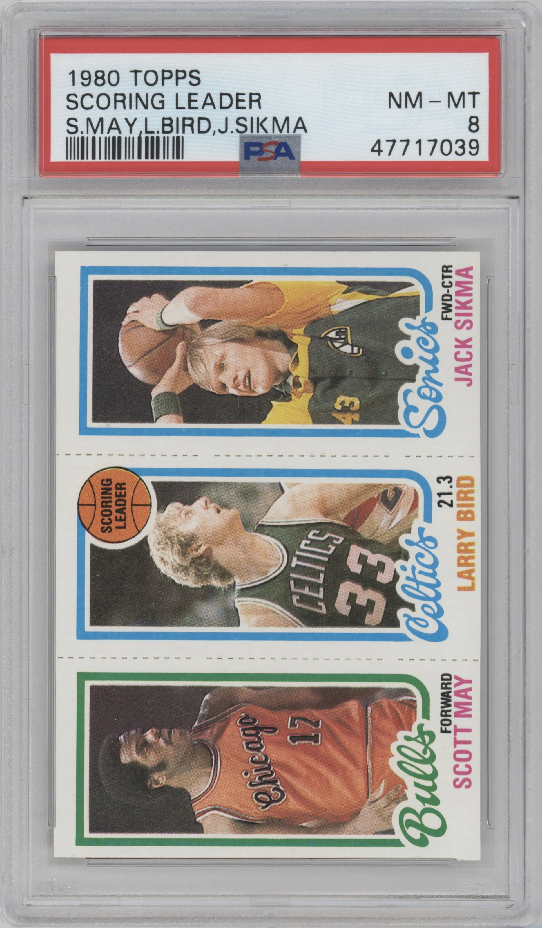 Scott May / Larry Bird / Jack Sikma | ARENA CLUB